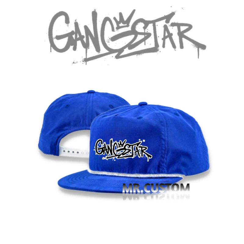 Jual Topi Snapback Classic Premium Gangstar Grafiti Logo/ Rope Hat ...