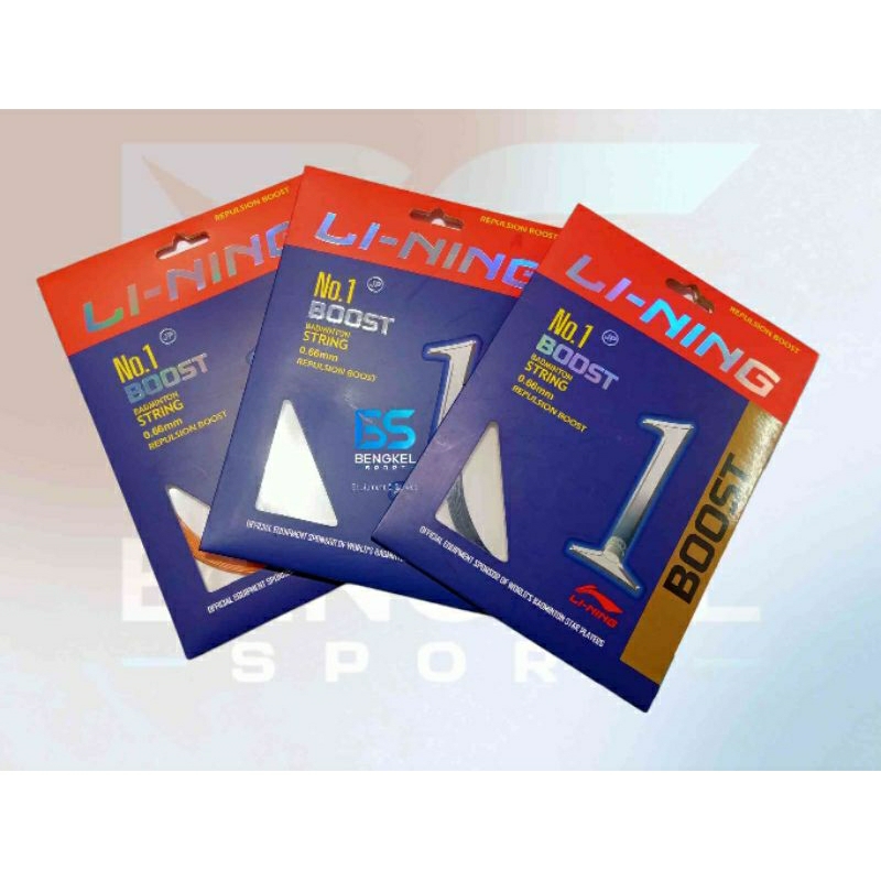 Jual Senar Lining No 1 Boost Original String Raket Bulu tangkis ...