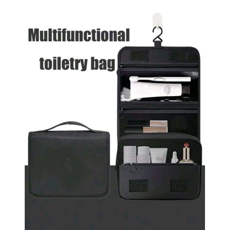 Jual Tas Alat Mandi dan Kosmetik Travel Hook Bag Pouch Penyimpanan ...