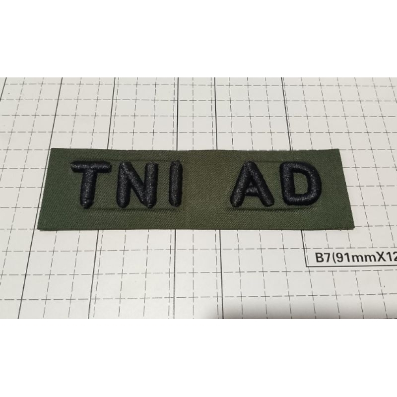 Jual papan nama tni ad al au timbul | Shopee Indonesia