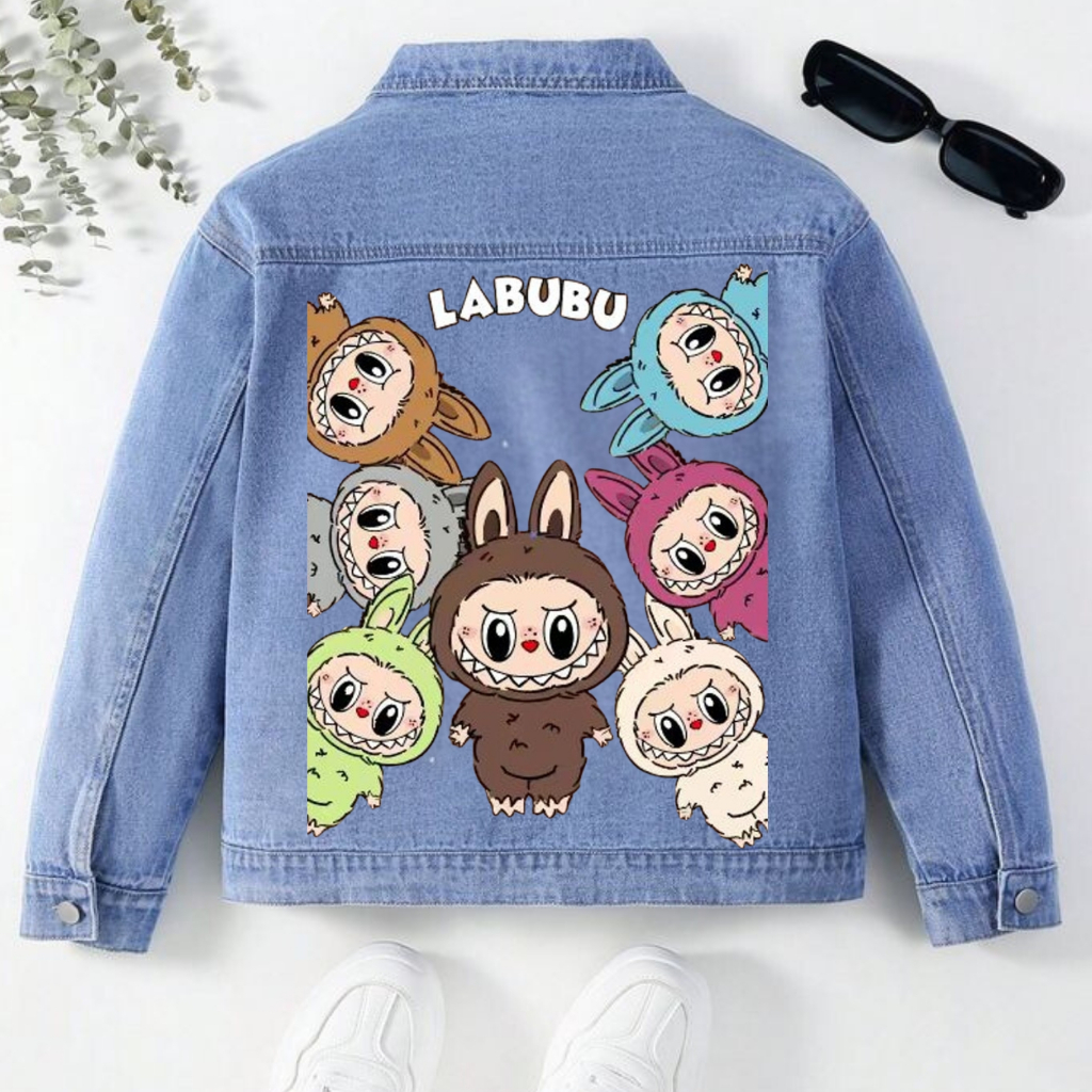Jual JAKET LABUBU JEANS ANAK PEREMPUAN 2 - 7 TAHUN SNOW BLUE | Shopee ...