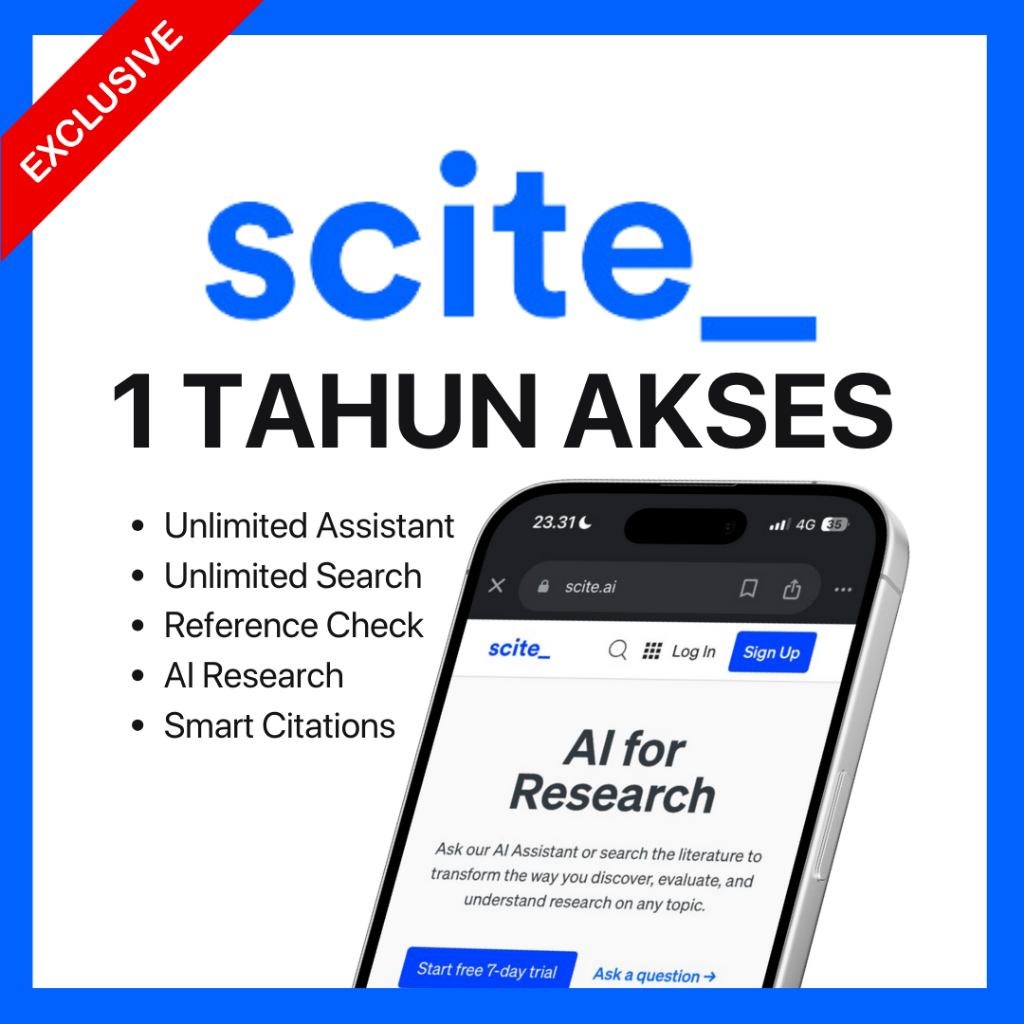 Jual Scite AI Premium – Tingkatkan Penulisan Paper Riset dengan Sitasi ...