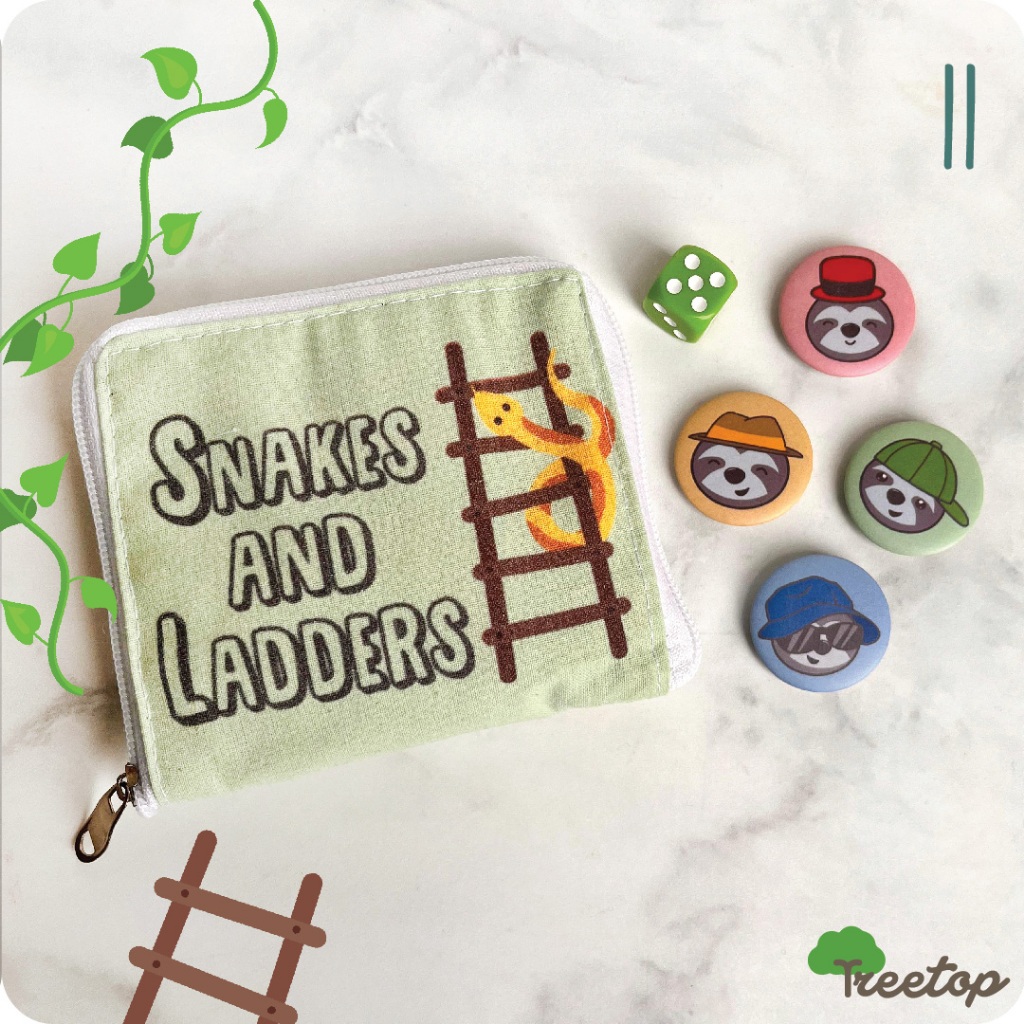Jual Playable Tote Bag Games Escalera - Snake and Ladder | Shopee Indonesia