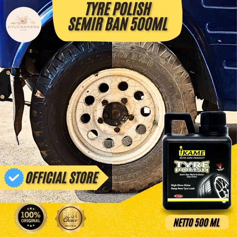 Jual SEMIR BAN MOTOR-MOBIL 500 ml BERKUALITAS (EKONOMIS) | Shopee Indonesia