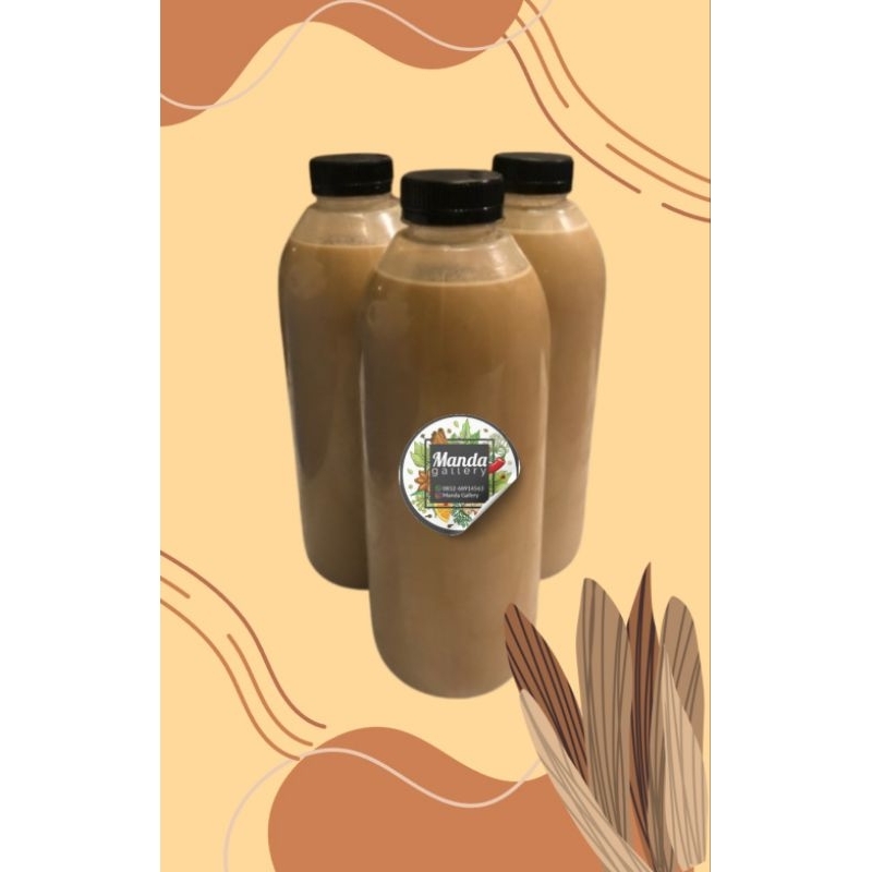 Jual KOPI SUSU CAPPUCINO BOTOL 1 LITER FRESH DIBUAT SAAT DIPESAN ...