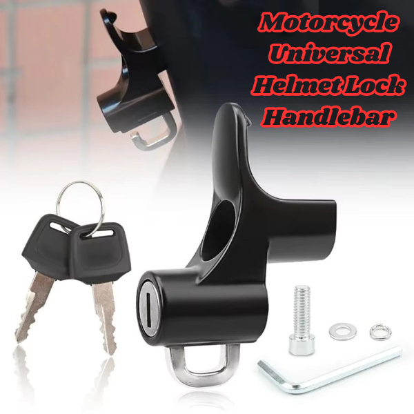 Jual Motorcycle Universal Gembok Kunci Helm Motor Anti Maling Helmet ...