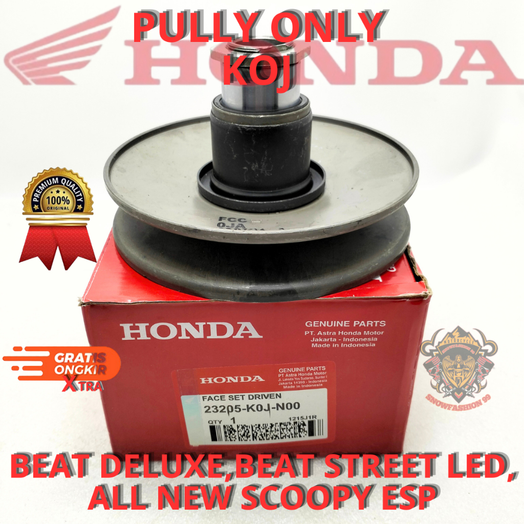 Jual PULLY ONLY HONDA BEAT KOJ PULY ONLY SCOOPY ,BEAT DELUXE ,BEAT ...