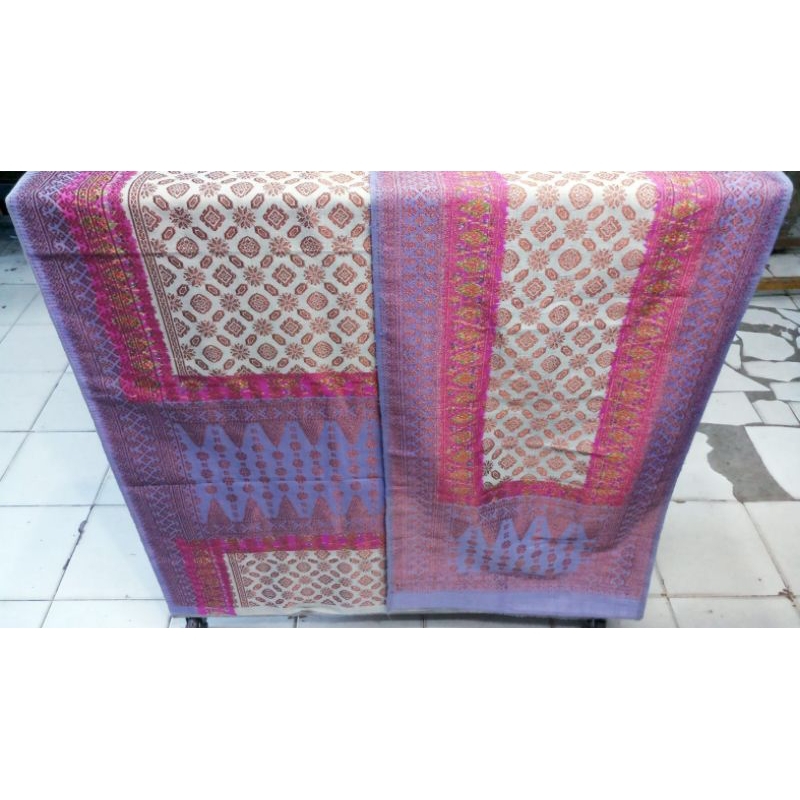 Jual SONGKET TENUN TANGAN PALEMBANG MOTIF LEPUS LIMAR 3 NEGERI TEMBAGA ORI | Shopee Indonesia