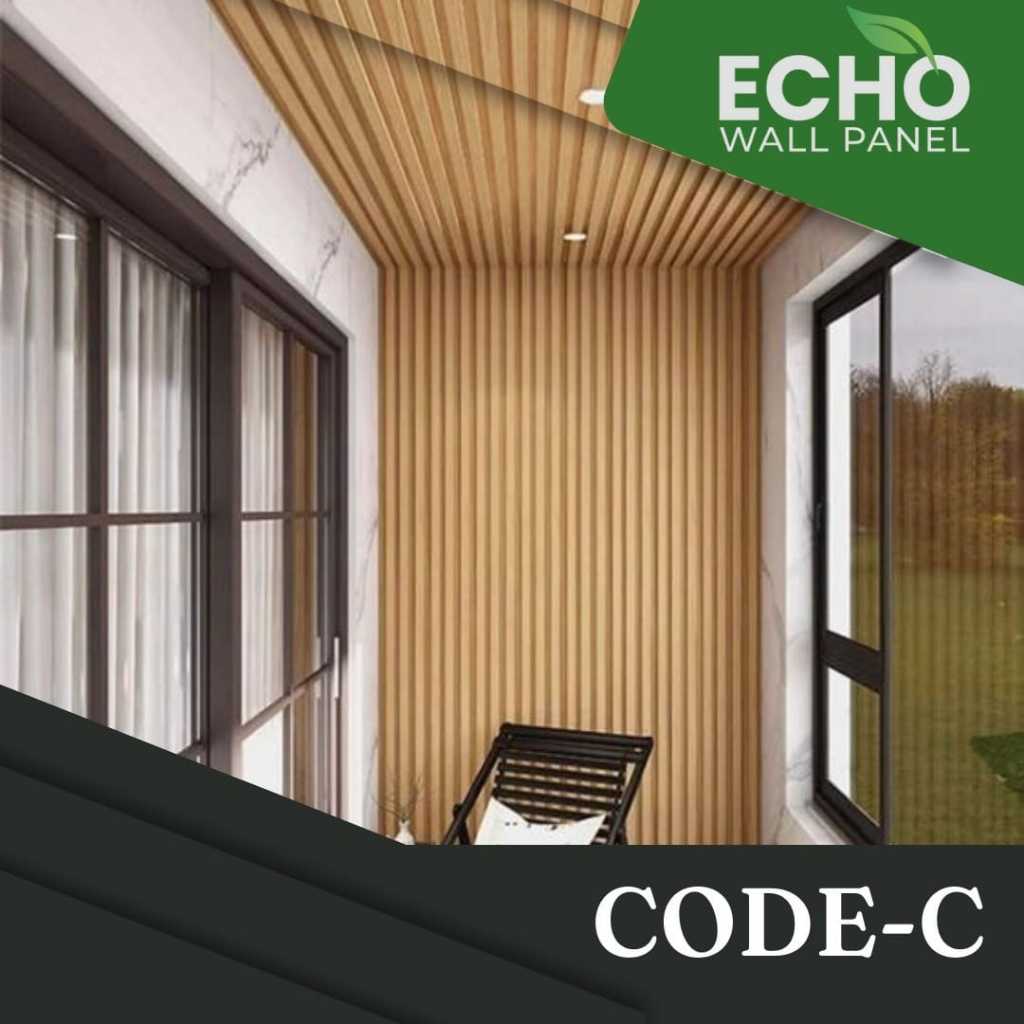 Jual WPC Panel Slim ECHO Seri C - Wallpanel Kisi-Kisi Wood Panel ...