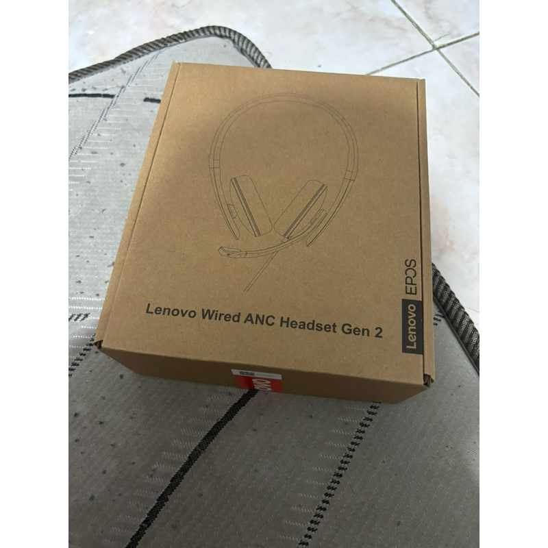 Jual Lenovo Wired ANC Headset Gen 2 4XD1M39029 Black Noise Cancellation ...