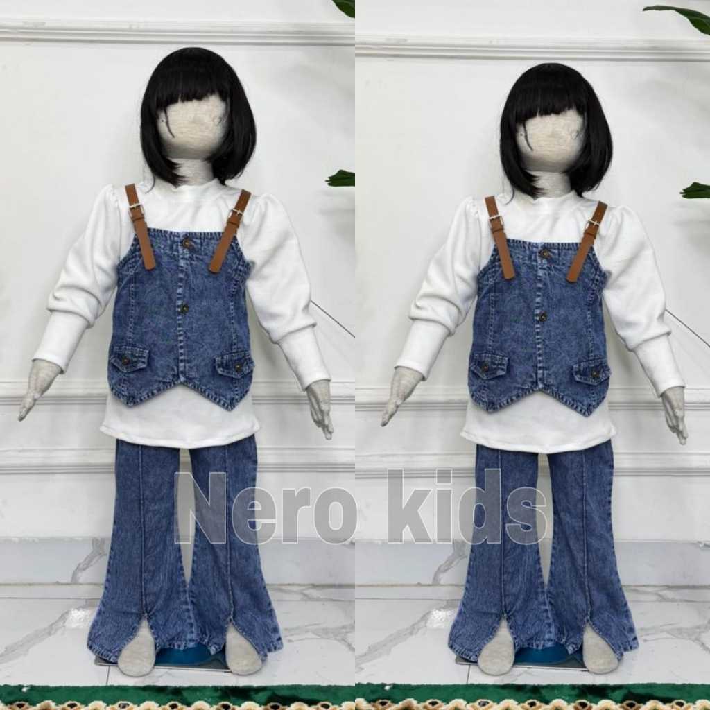 Jual Mewah setelan anak perempuan set overal model kekinian dan viral ...