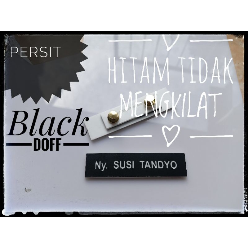 Jual BHAYANGKARI, PERSIT RESMI, PAPAN NAMA DADA / NAME TAG ATRIBUT ...