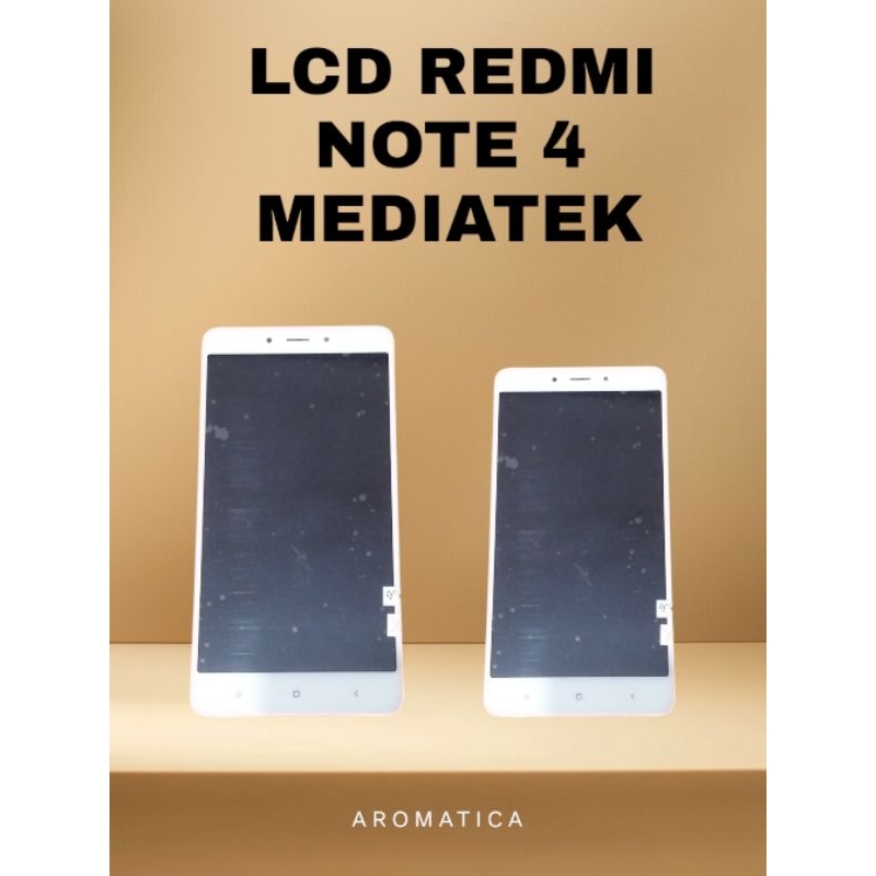Jual LCD TOUCHSCREEN REDMI NOTE 4 MEDIATEK FULLSET BERGARANSI KWALITAS ...