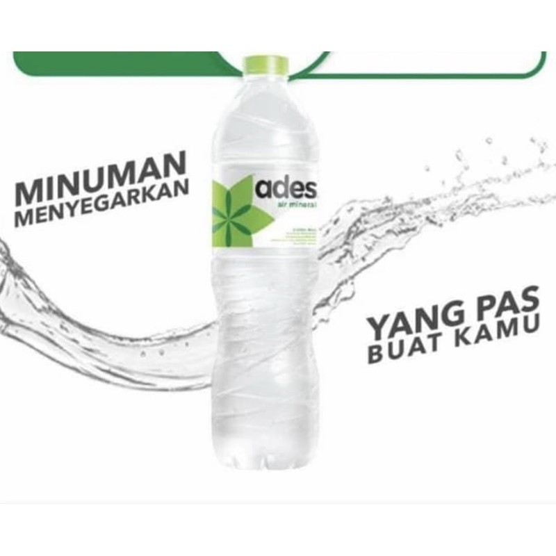 Jual ADES 600ML MINUMAN AIR PUTIH SEGAR | Shopee Indonesia