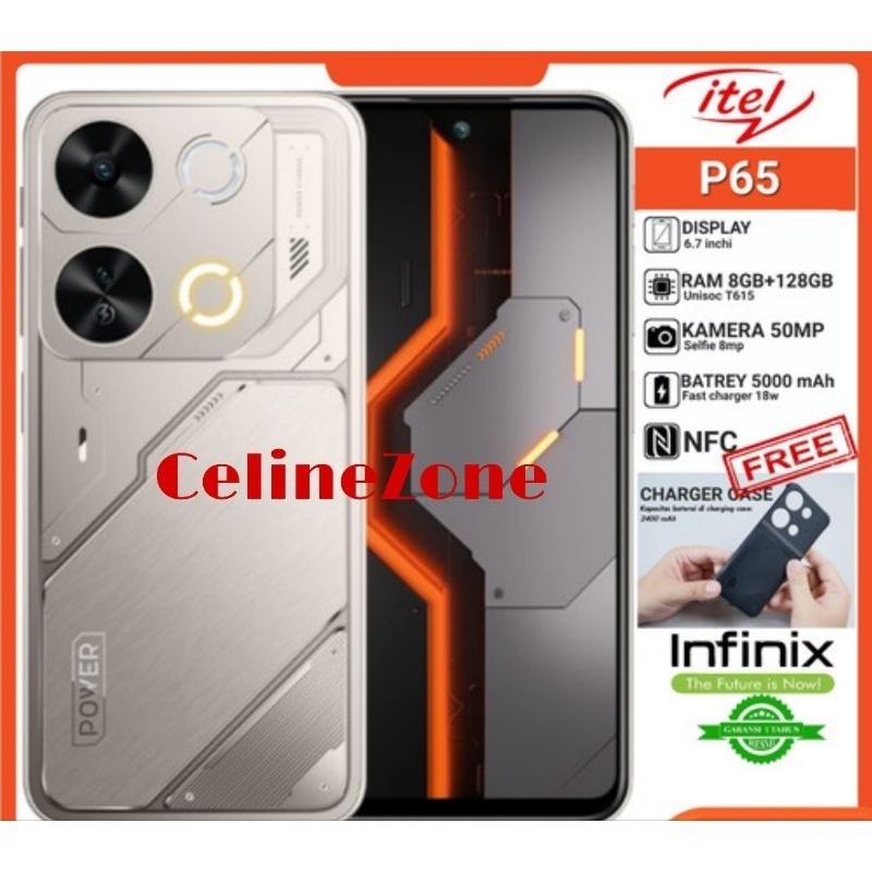 Jual Itel P65 8GB 128GB Garansi Resmi No Repack 8/128 GB | Shopee Indonesia