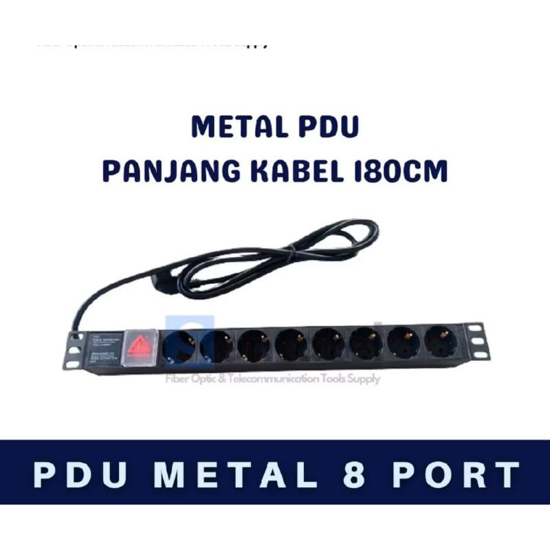 Jual power distribution unit 8port/pdu for rack 19" | Shopee Indonesia