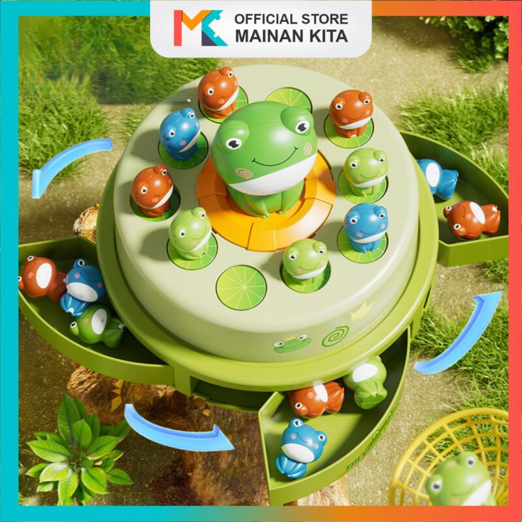 Jual MK411 Mainan Anak Kekinian Katak Tangkap The Game of Frogs Mainan ...