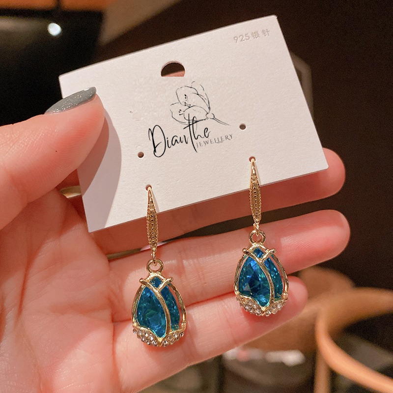 Jual 56 - Anting Freya - Anting Elegan Model Water Drop Tulip - Anting ...