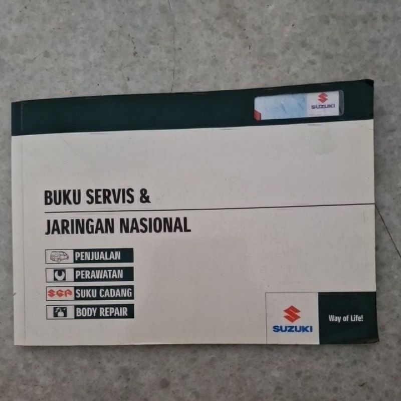 Jual BUKU SERVIS MOBIL SUZUKI kondisi BEKASSS utk tahun 2013 - 2015 ...