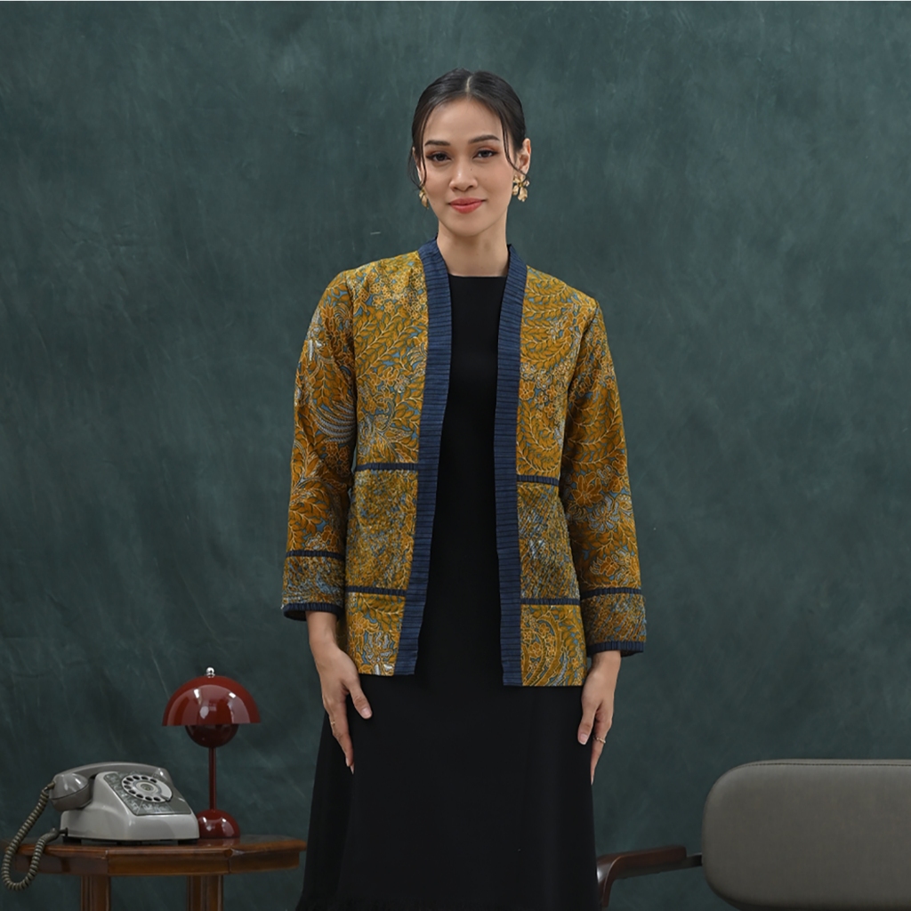 Jual NONA RARA - Rona RMB Solo T3598, Baju kerja outer batik wanita ...