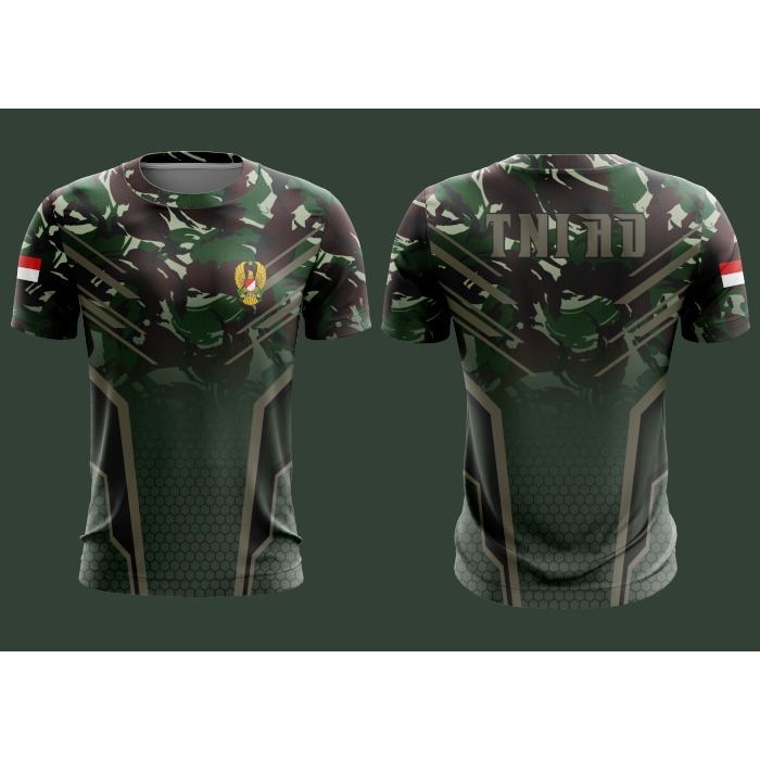 Jual TNI AD LORENG KAOS JERSEY TERBARU FULLPRINT | Shopee Indonesia