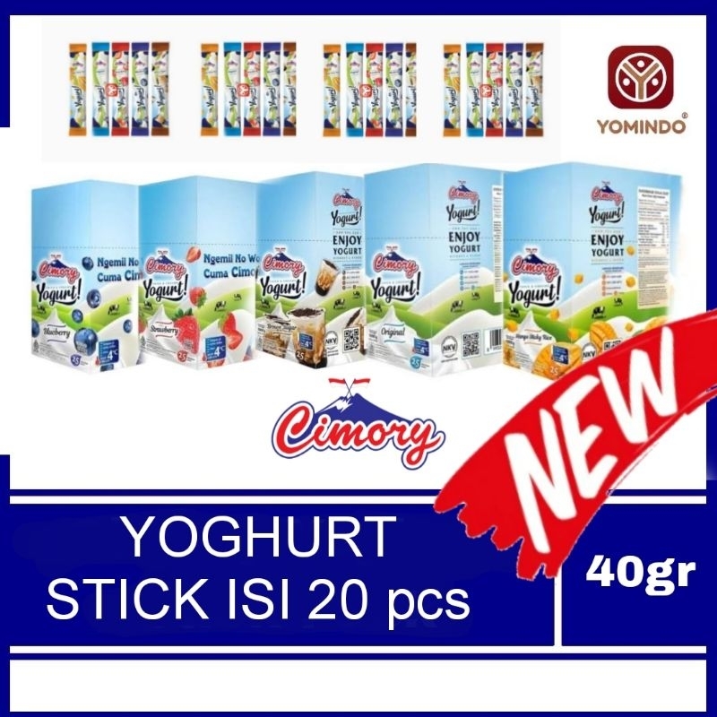 Jual Yoghurt stick 40gram isi 20 pcs | Shopee Indonesia