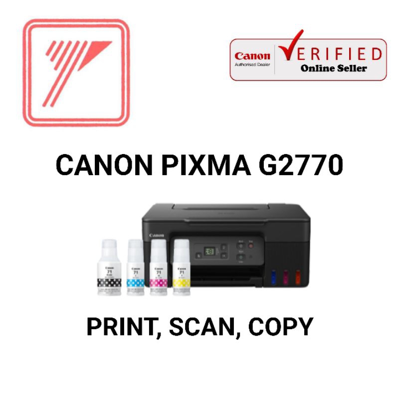 Jual CANON Printer Pixma G2770 G 2770 G-2770 PrintScanCopy | Shopee ...