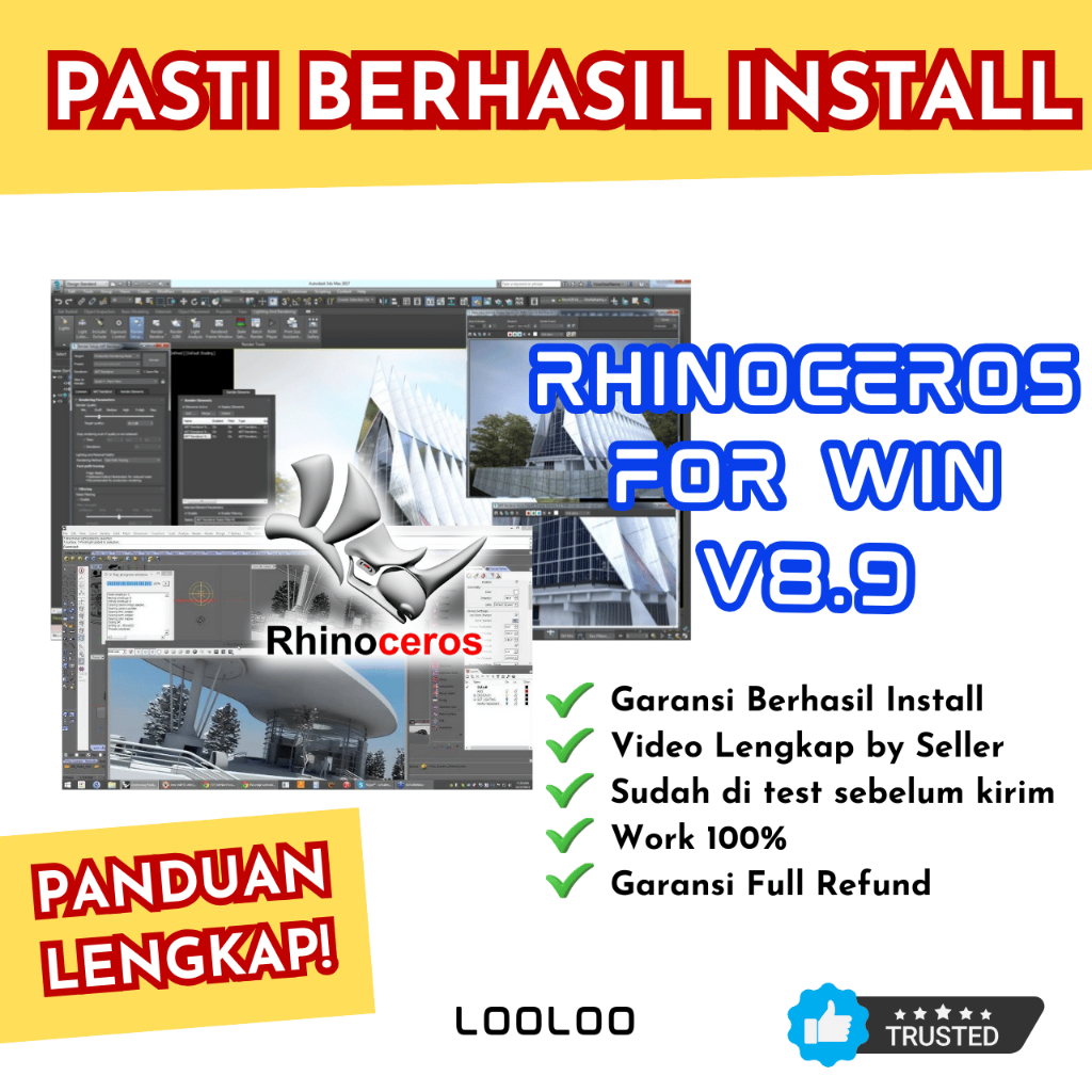 Jual Rhinoceros 8 / Rhino 8 Full [WIN] | Shopee Indonesia