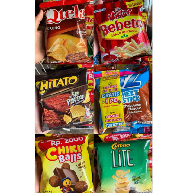 Jual SNACK/CAMILAN CHIKI ECER 2000an | Shopee Indonesia