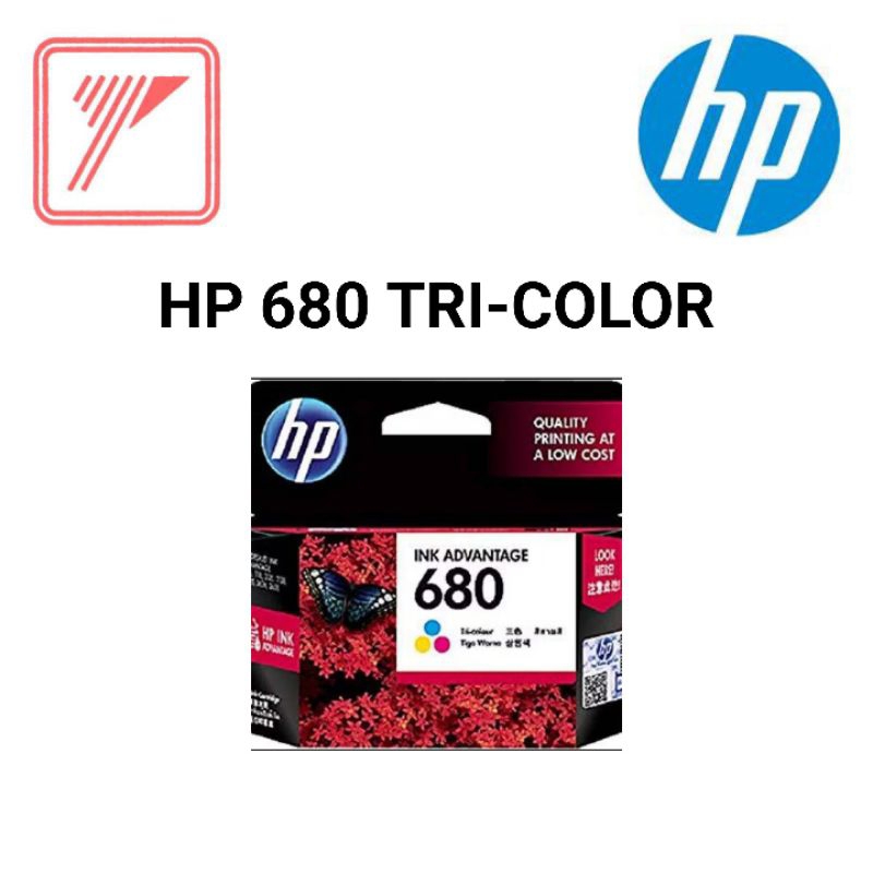 Jual HP Ink Tinta 680 Tri-color HP680 680C Original Ink Advantage ...