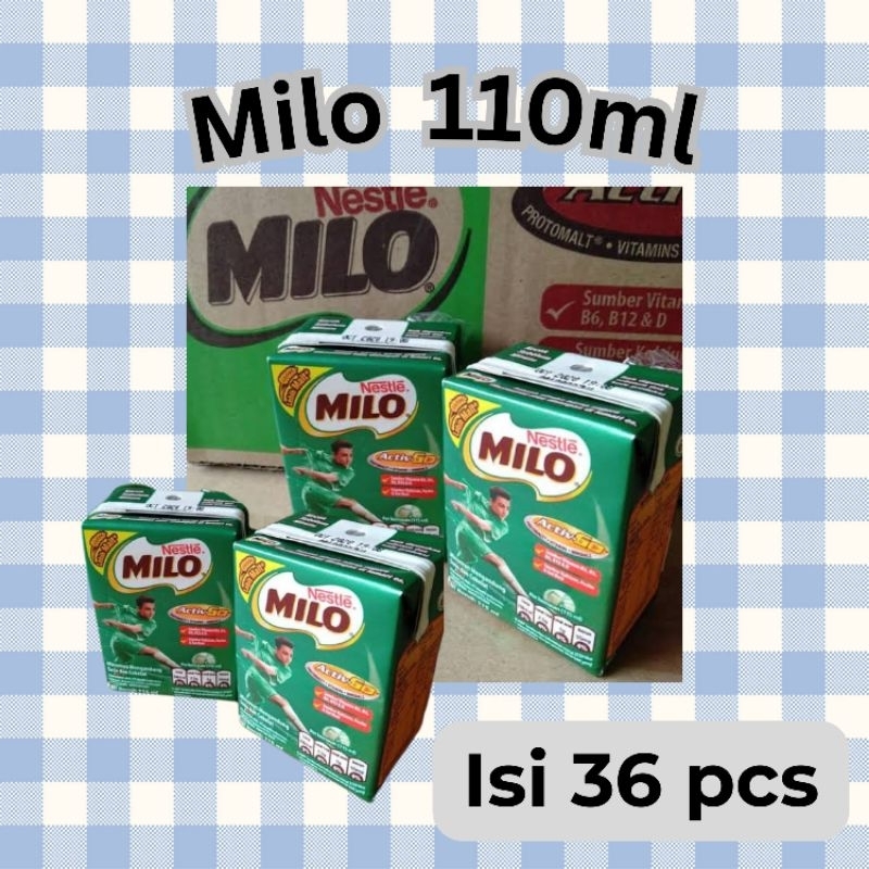 Jual Milo kotak 110ml dus | Shopee Indonesia