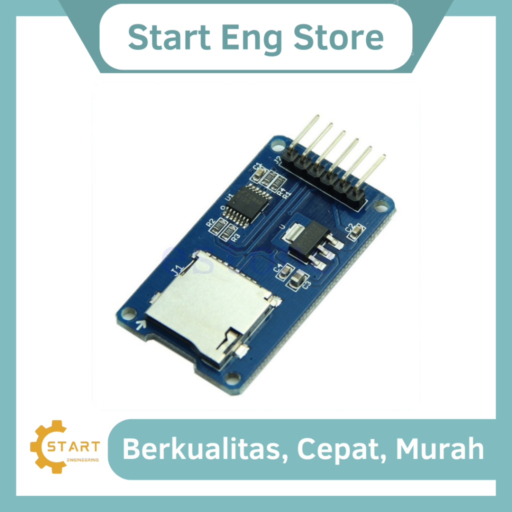 Jual Micro SD Card SPI Module | Shopee Indonesia
