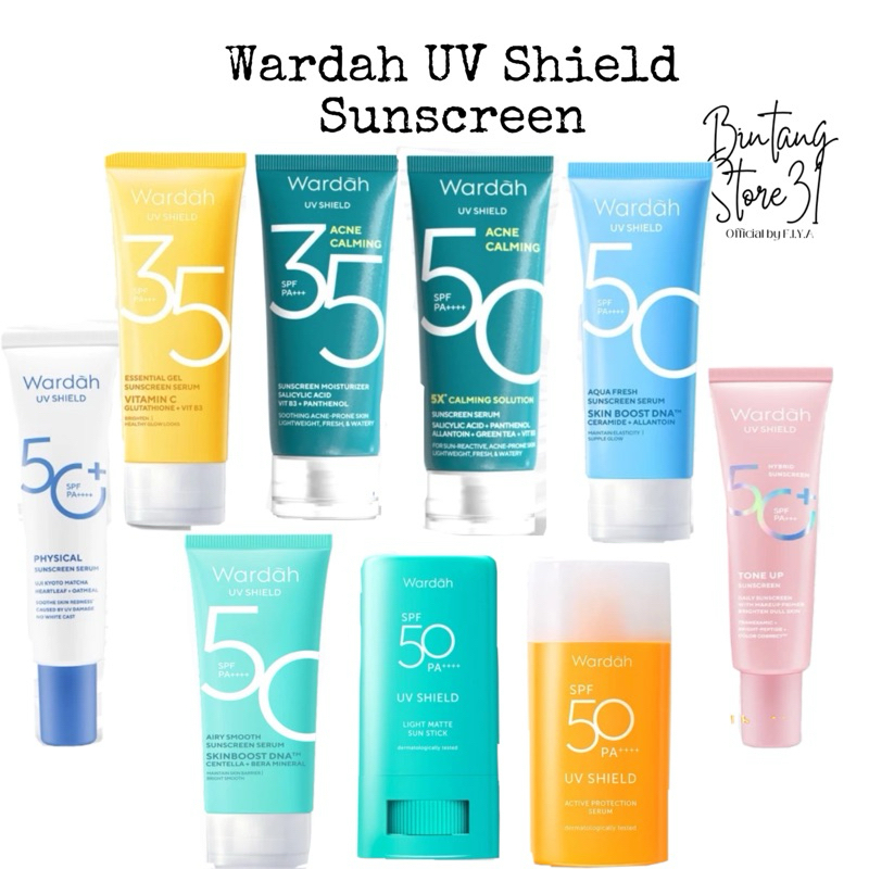 Jual Wardah UV Shield Sunscreen All Series | Shopee Indonesia