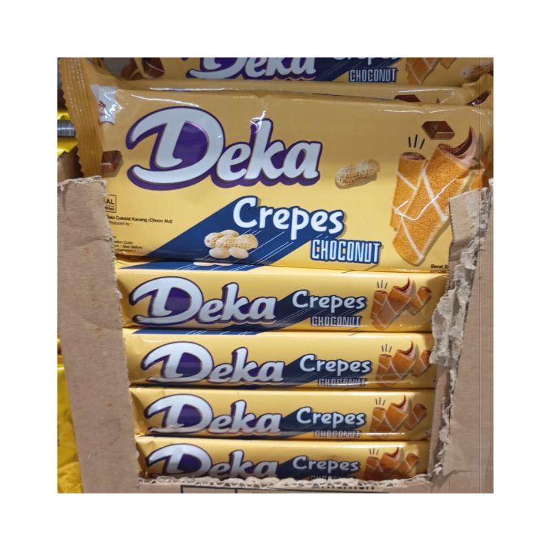 Jual DEKA CREPES CHOCONUT 100GR ISI 10 PCS | Shopee Indonesia