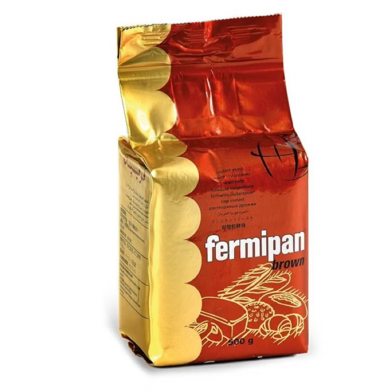 Jual FERMIPAN BROWN 500gr / Ragi Instant / Dry Yeast | Shopee Indonesia