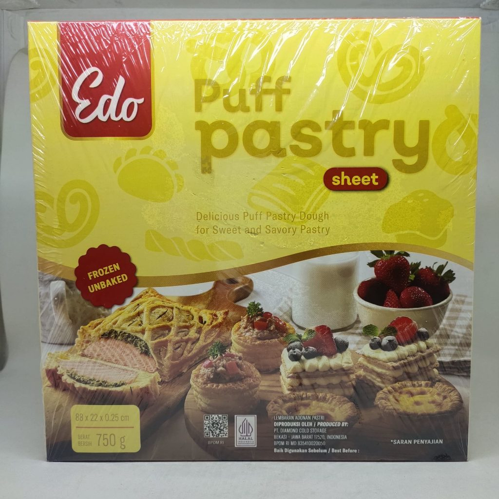 Jual EDO PUFF PASTRY SHEET 750GR | Shopee Indonesia