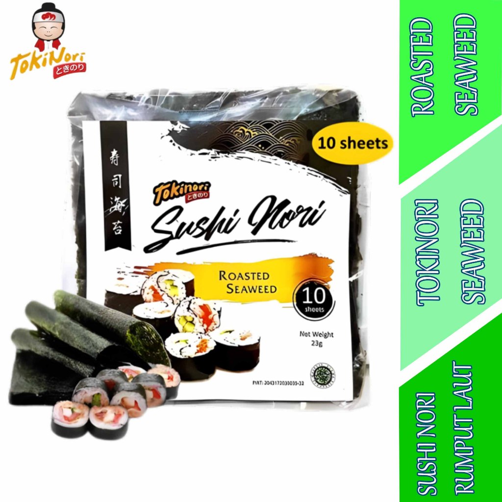 Jual Cemilan Sushi Rumput Laut - Tokinori - Cemilan Roasted Seaweed ...