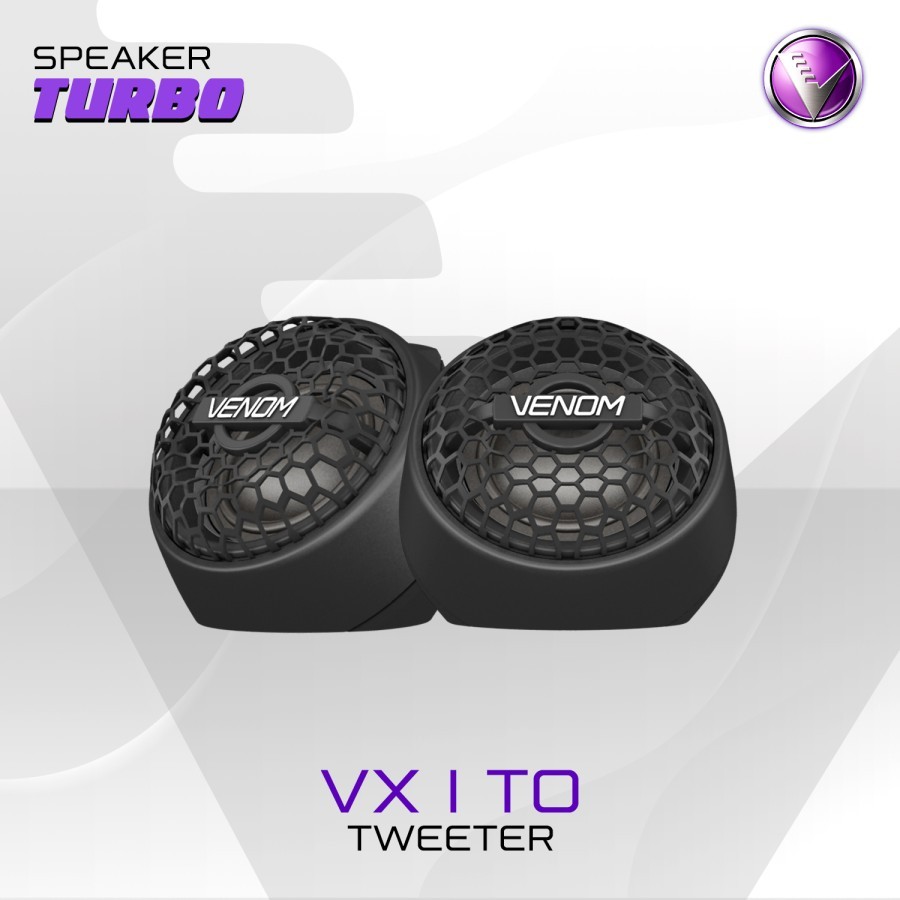 Jual VENOM Turbo Tweeter Speaker Mobil VX 1 TO Tweeter 2 Inch - No ...