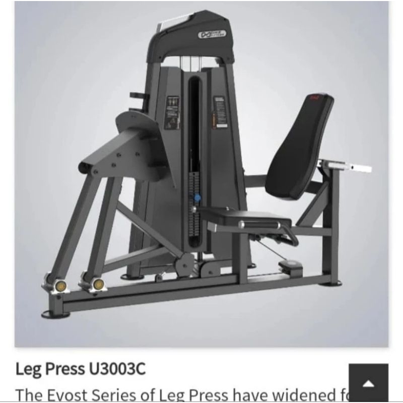 Jual Alat fitness Dhz Leg Press U3003C leg press commercial | Shopee ...