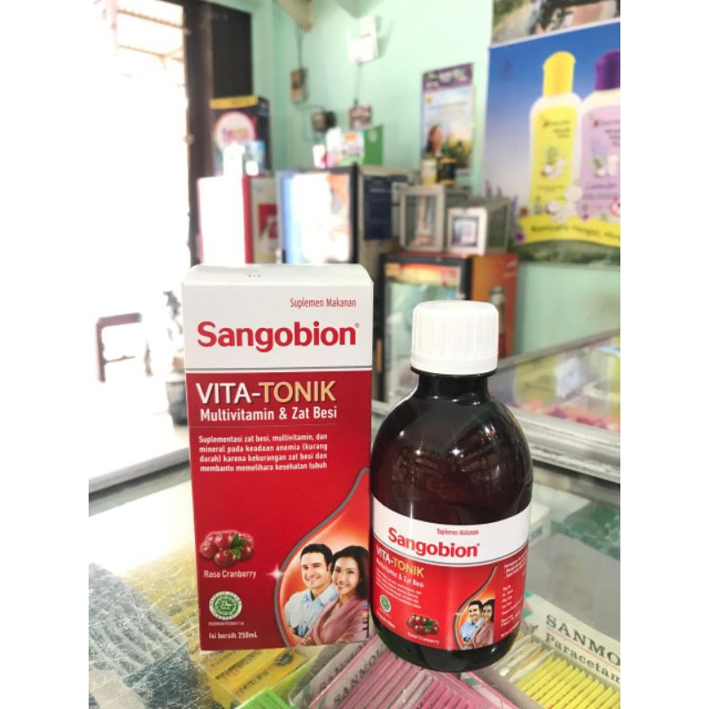 Jual Sangobion Vita-Tonik (Multivitamin & Zat Besi) | Shopee Indonesia