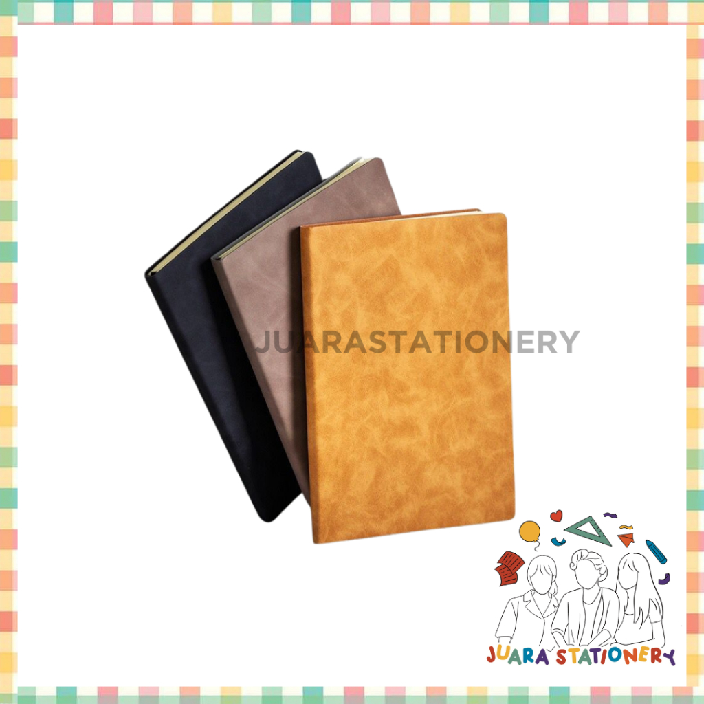 Jual Deli Leather Cover Notebook / Buku Catatan / Agenda Sampul Kulit ...