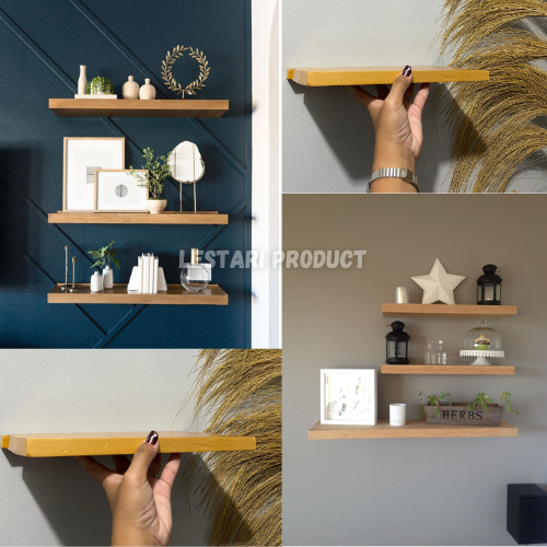 Jual rak ambalan dinding minimalis | Papan Rak Tak Hiasan Ambalan ...