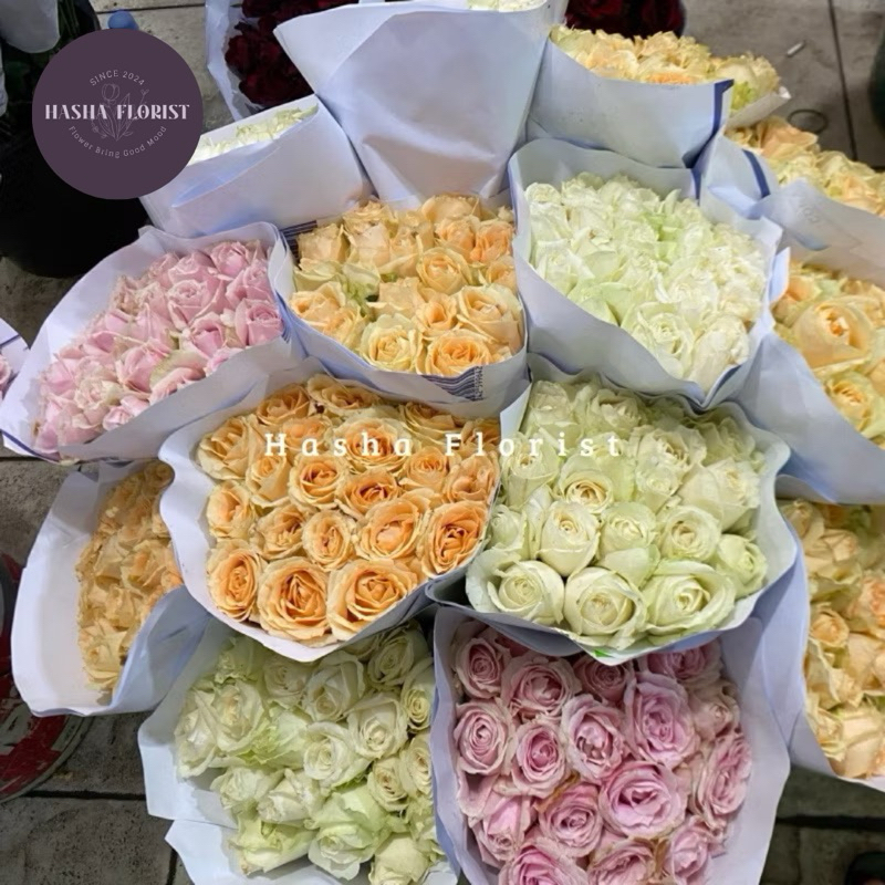 Jual Bunga Mawar Bandung Grade A Fresh 20 TANGKAI ( Bunga Potong Segar ...