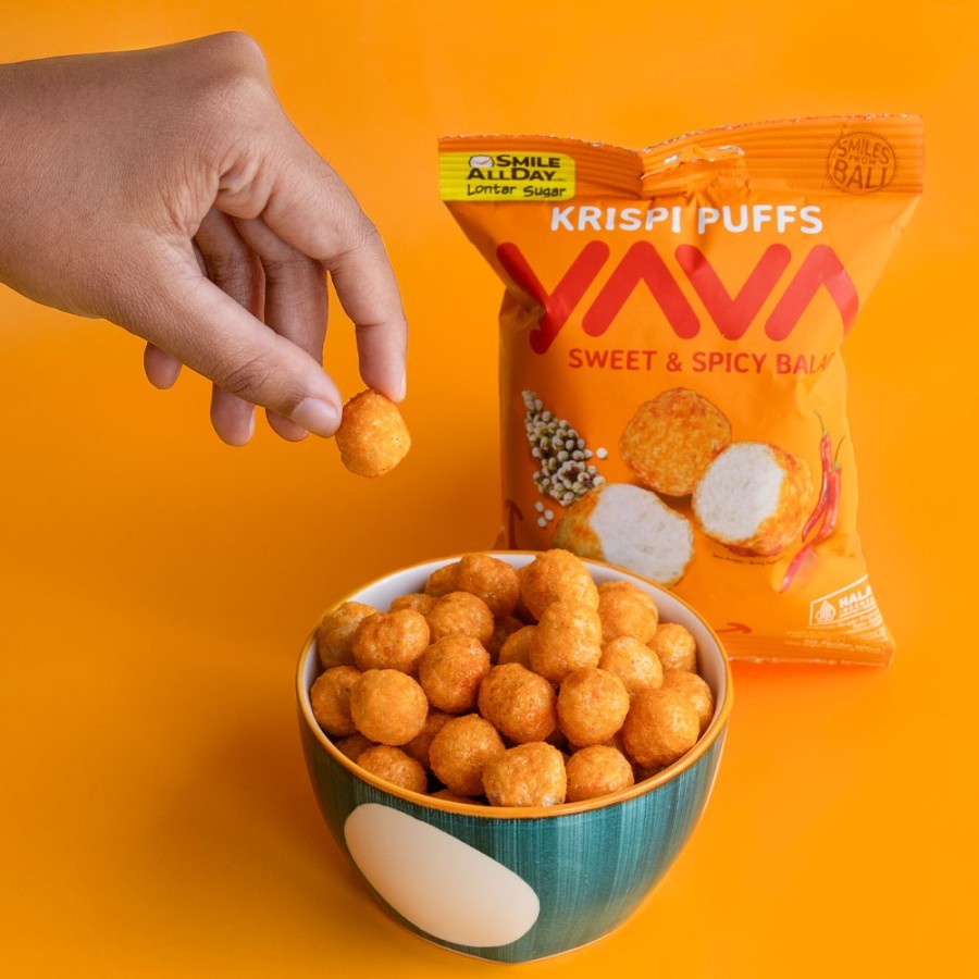 Jual Yava Krispi Puffs East Bali Cashews - 35gr | Shopee Indonesia