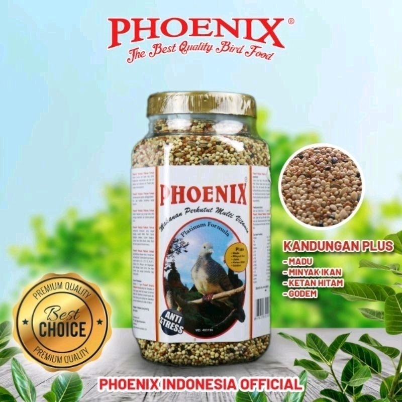 Jual Makanan Burung perkutut | Phoenix Perkutut Ketan Item & Campur ...