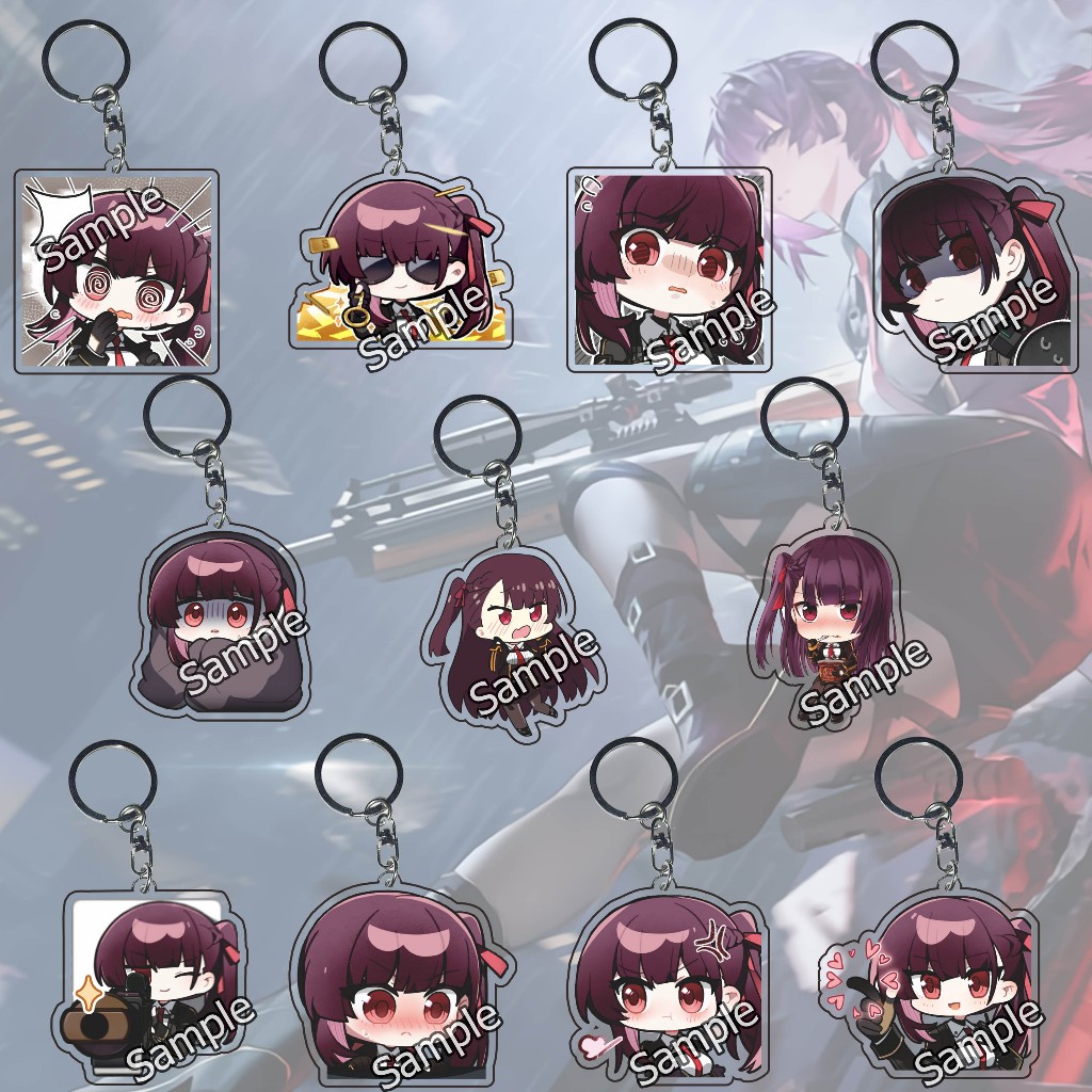 Jual Gantungan Kunci Girls Frontline 2 Exilium GFL Makiatto ALL - Key ...