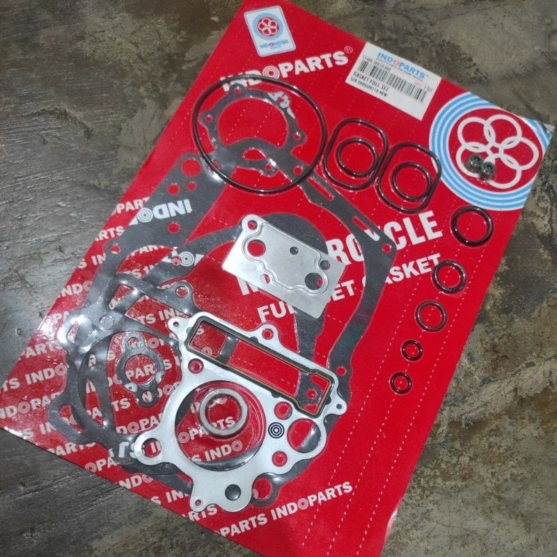 Jual perpak full set paking full set suzuki new shogun 110 indoparts | Shopee Indonesia