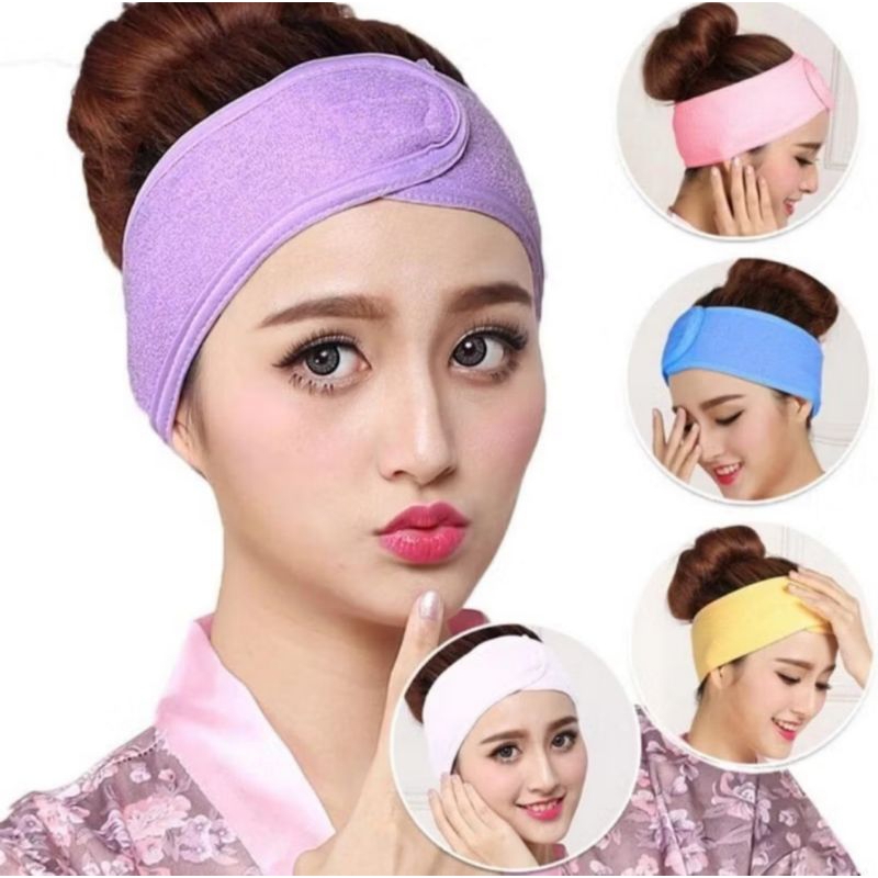 Jual Bando Mandi/ Bando buat skincare an perekat | Shopee Indonesia