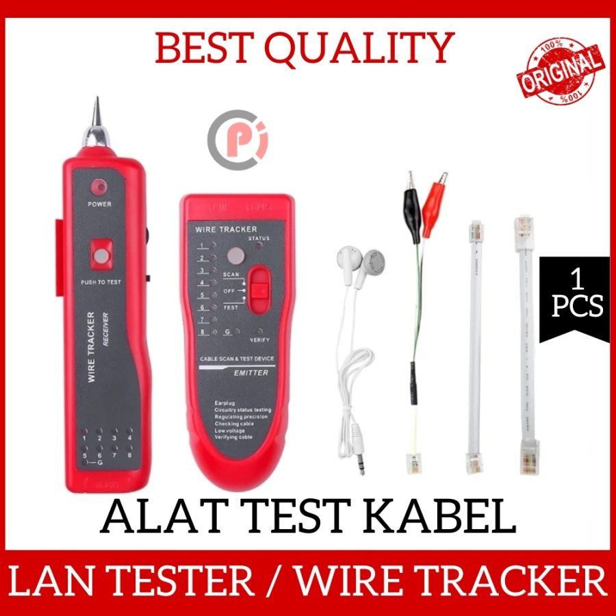 Jual Wire Tracker Cable Diagnostic Testing Kabel LAN UTP Tester RJ45 ...