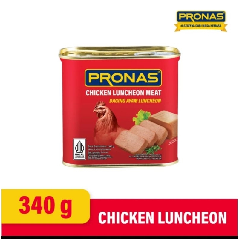 Jual Pronas Chicken Luncheon Daging Blok Ayam Serbaguna 340gr Kaleng ...